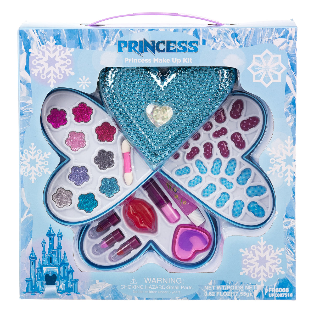 Ice Princess Expressions 3-Tiered Heart Makeup Kit - Item #FR6068 ...